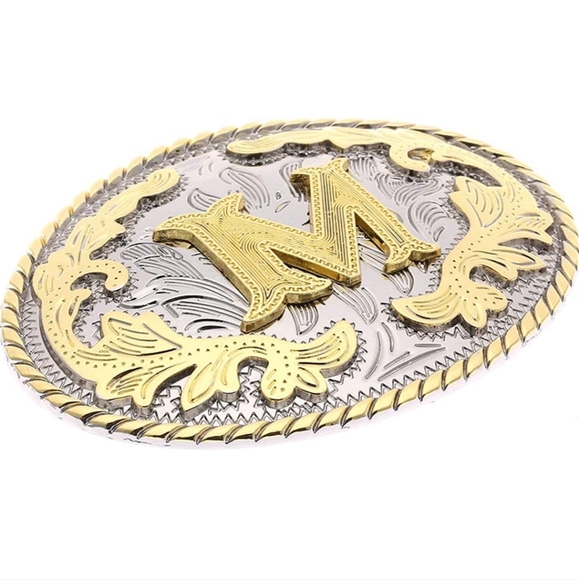 Accessories | Letter M Belt Buckle All Letters Available | Poshmark